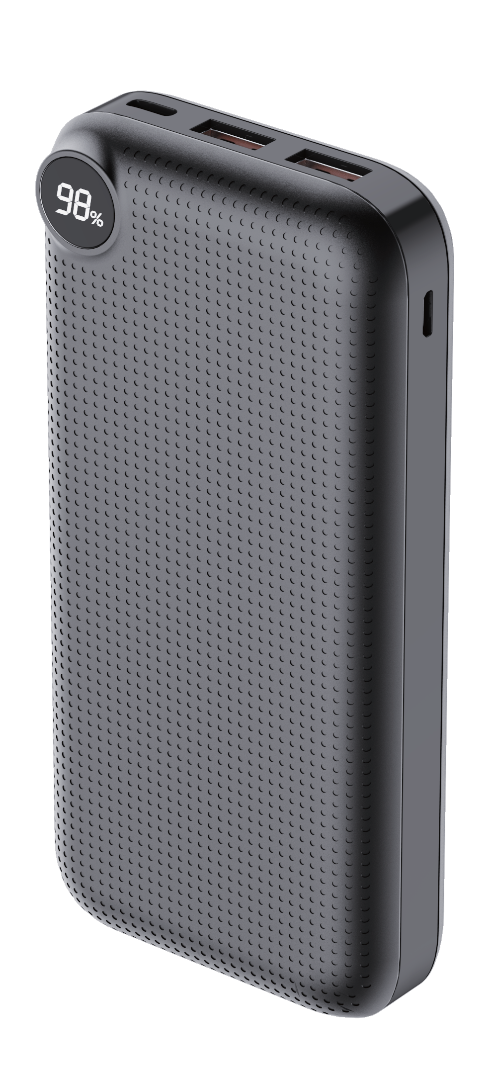 2-Pack LAX 20W 20,000 mAh Power Bank + 3-in-1 Fast Charging Cable ...
